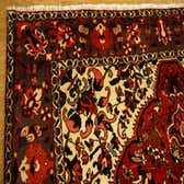 Red 6' 10 x 9' 11 Hand Knotted Bakhtiar Persian Wool Rug | eSaleRugs