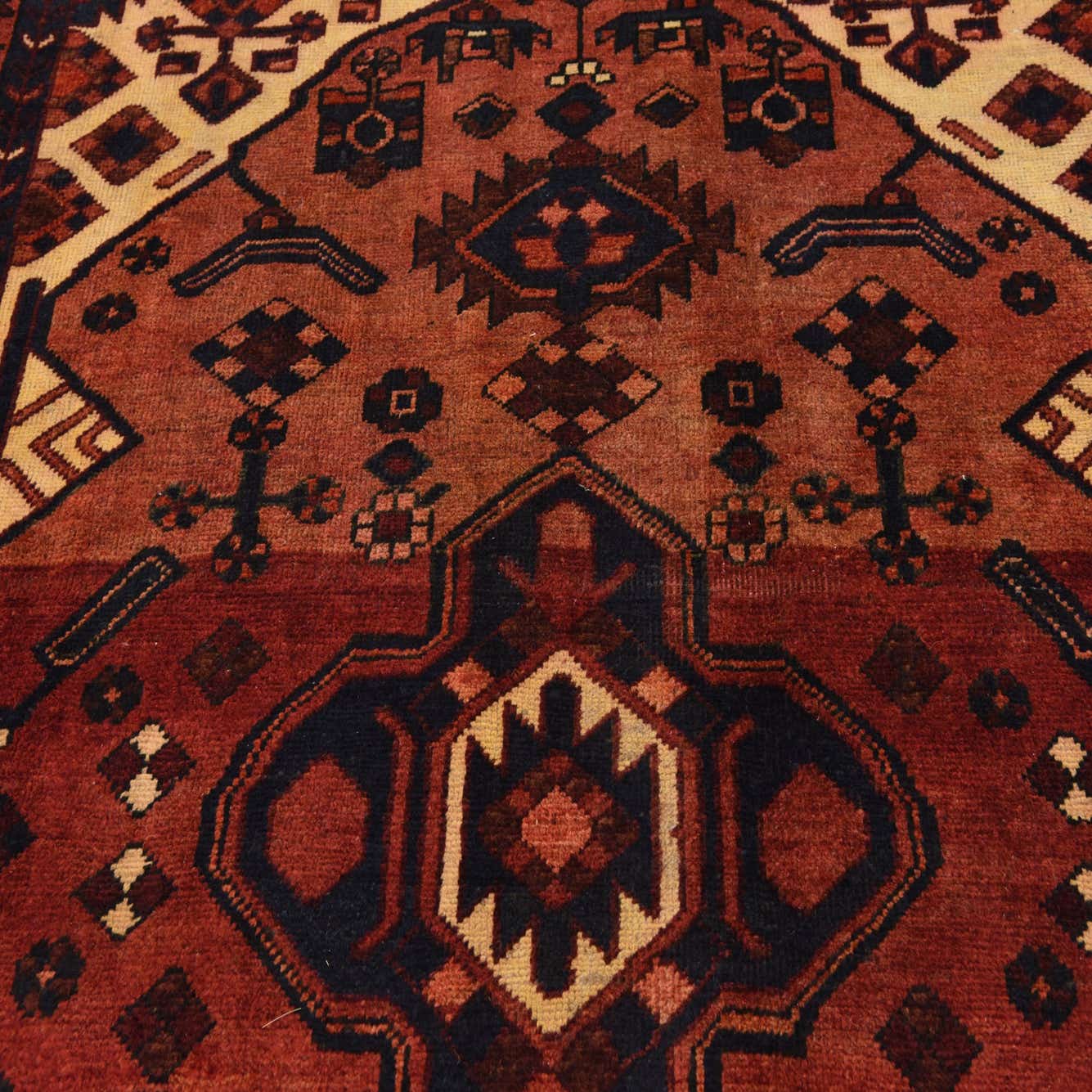 Red 5' 4 x 6' 10 Bakhtiar Persian Rug | eSaleRugs