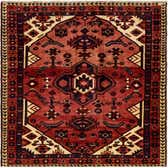 Red 5' 4 x 6' 10 Bakhtiar Persian Rug | eSaleRugs