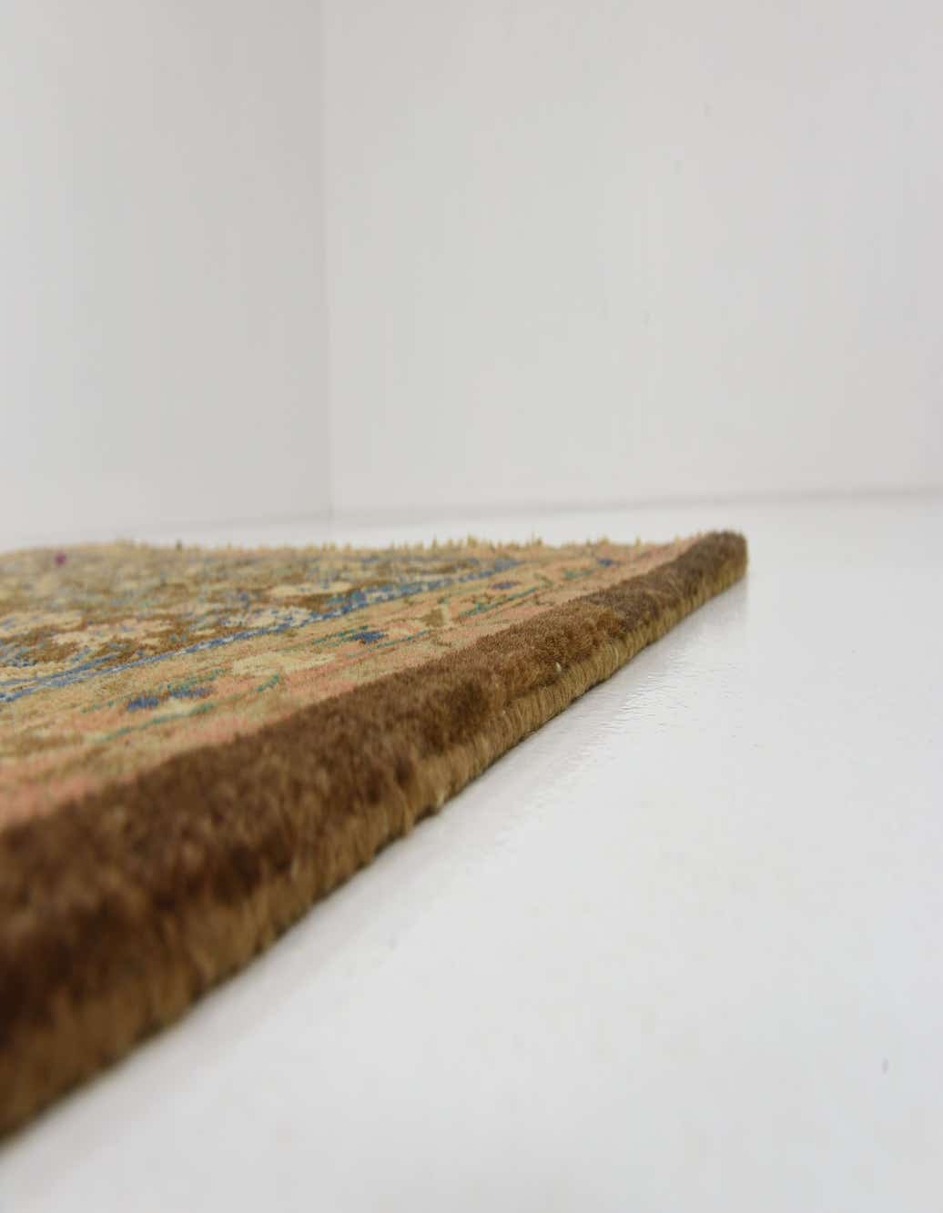 Brown 3' 7 x 10' 2 Hand Knotted Farahan Persian Wool Runner Rug | eSaleRugs