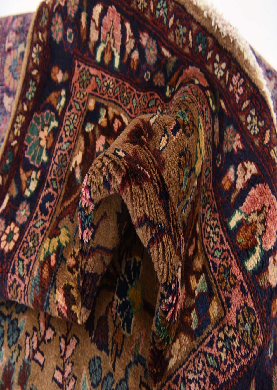 Olive 3' 3 x 8' 9 Hand Knotted Liliyan Persian Wool Runner Rug | eSaleRugs