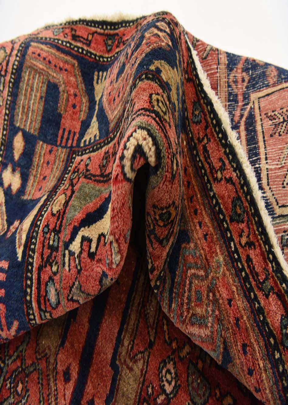 Red 5 1 X 10 3 Nahavand Persian Runner Rug ESaleRugs