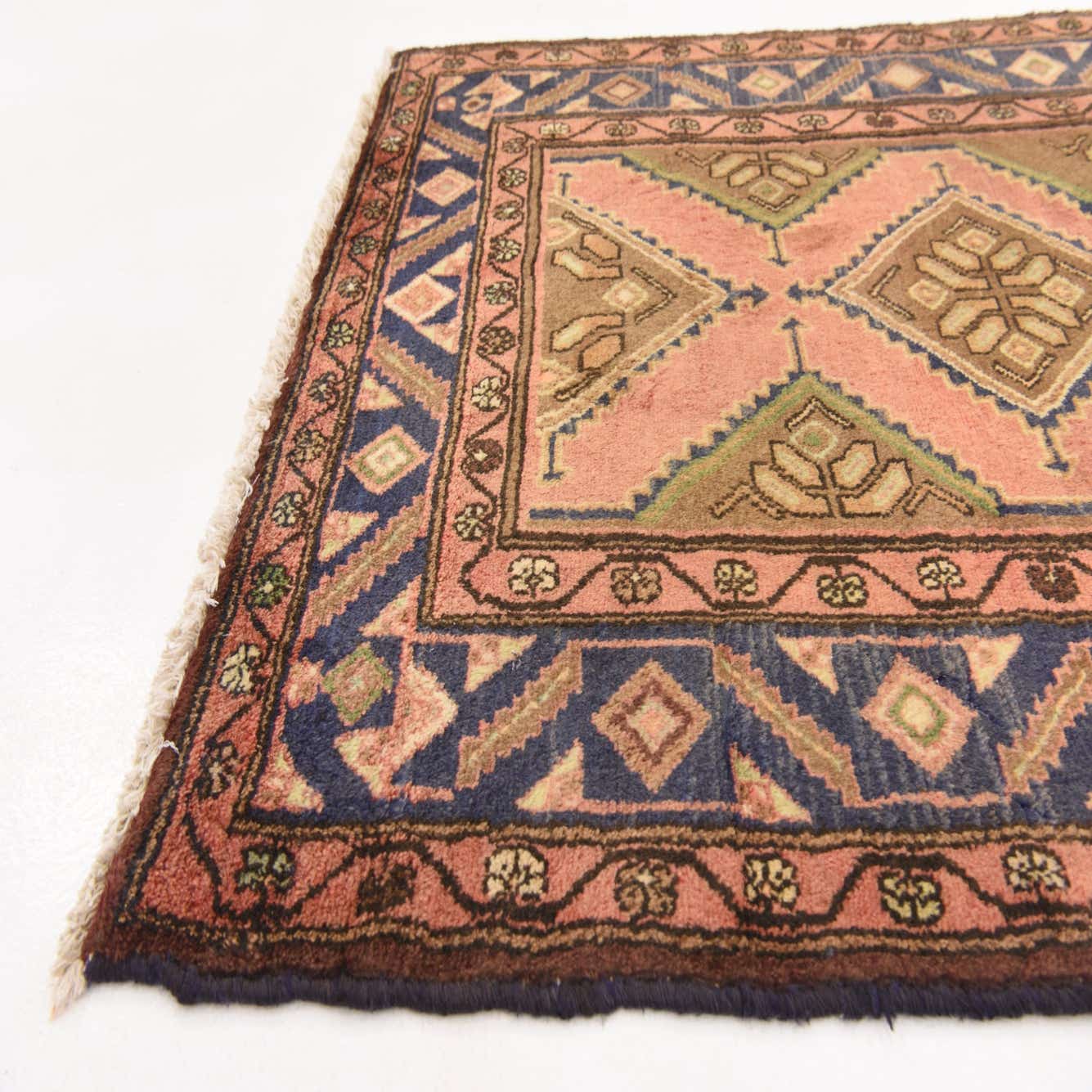 Beige 3' 5 x 7' 6 Hand Knotted Chenar Persian Wool Runner Rug | eSaleRugs