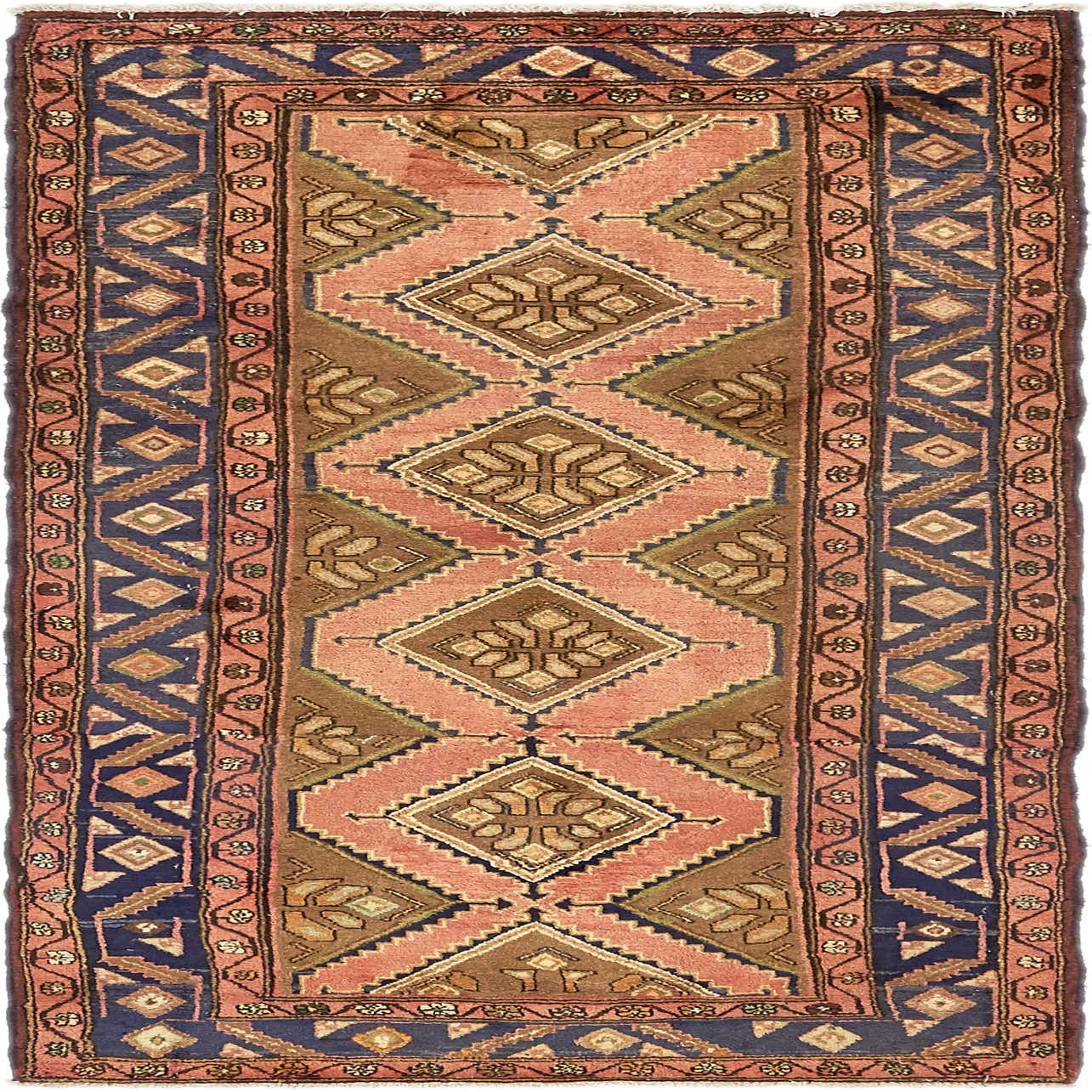 Beige 3' 5 x 7' 6 Hand Knotted Chenar Persian Wool Runner Rug | eSaleRugs