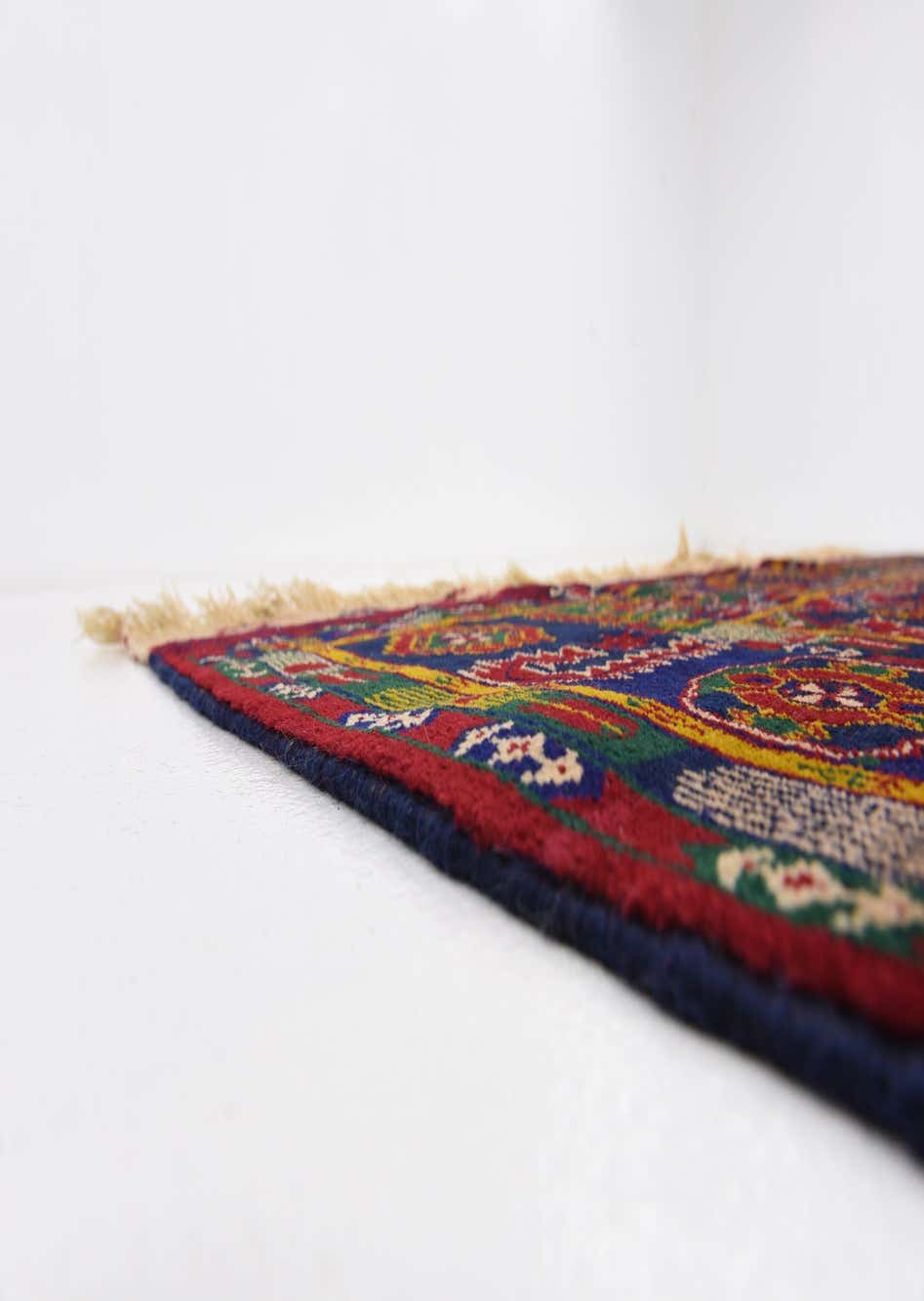 Navy Blue 7' 2 x 11' 2 Hand Knotted Bokhara Oriental Wool Rug | eSaleRugs