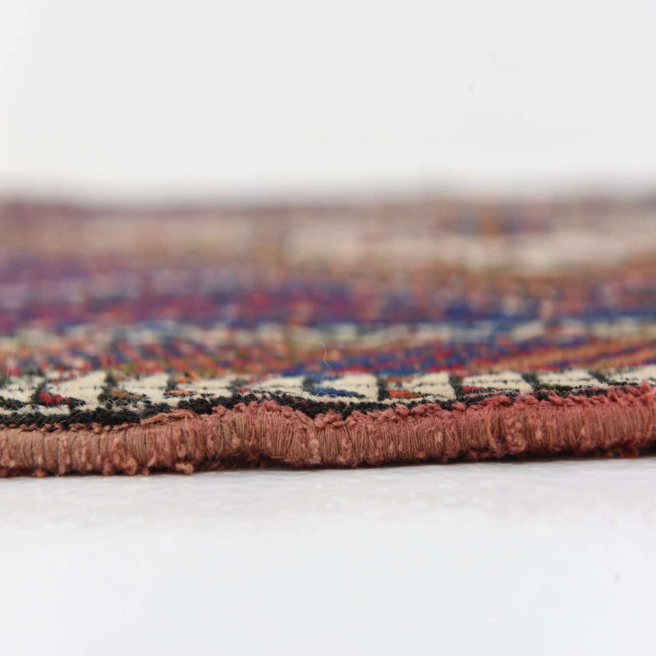 Navy Blue 4' 2 x 6' Hand Knotted Balouch Persian Wool Rug | eSaleRugs