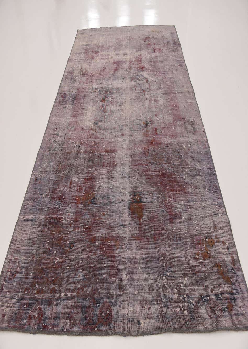 Peach 6' x 9' 4 Hand Knotted Ultra Vintage Persian Wool Rug | eSaleRugs