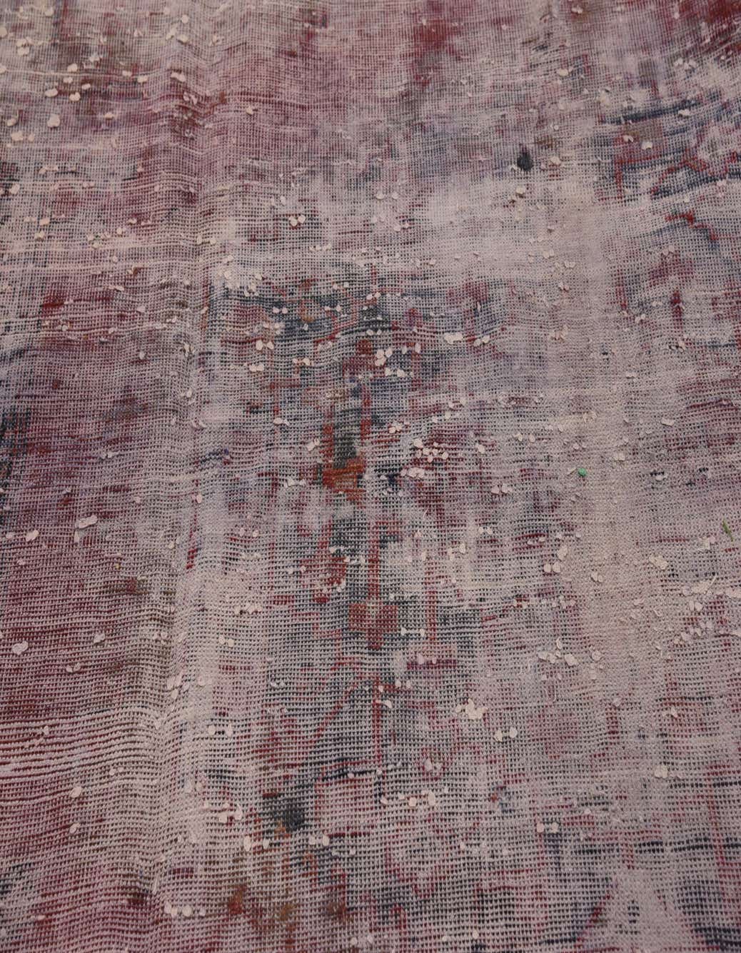 Peach 6' x 9' 4 Hand Knotted Ultra Vintage Persian Wool Rug | eSaleRugs