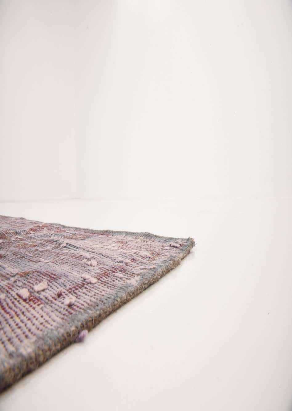 Peach 6' x 9' 4 Hand Knotted Ultra Vintage Persian Wool Rug | eSaleRugs