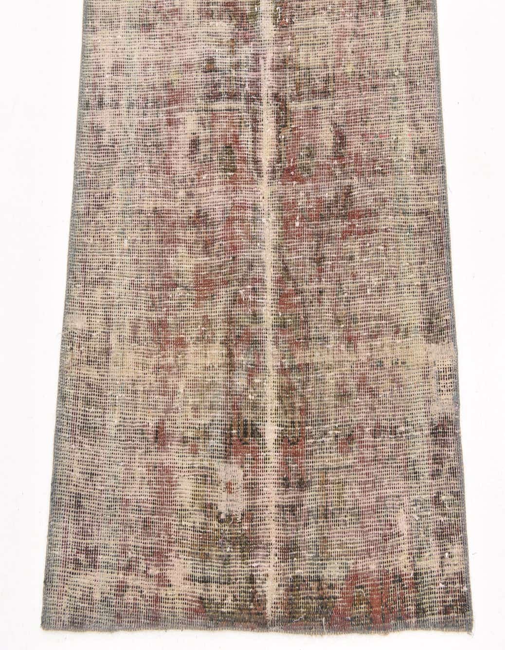 Beige 2' 8 x 6' 5 Hand Knotted Ultra Vintage Persian Wool Runner Rug ...