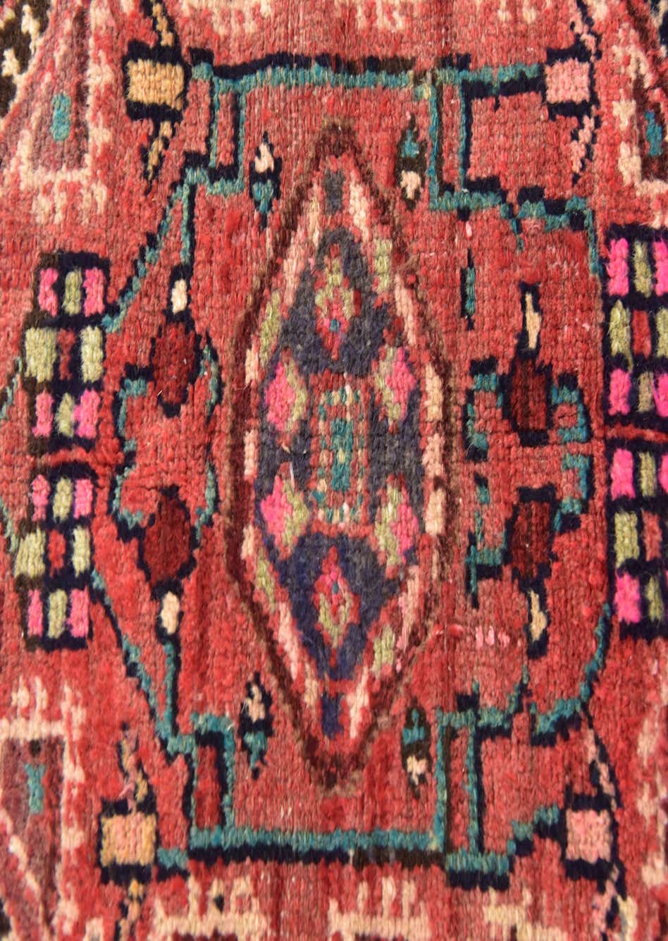 Navy Blue 3' 4 x 5' 8 Hand Knotted Tuiserkan Persian Wool Rug | eSaleRugs