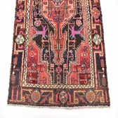 Navy Blue 3' 4 x 5' 8 Hand Knotted Tuiserkan Persian Wool Rug | eSaleRugs