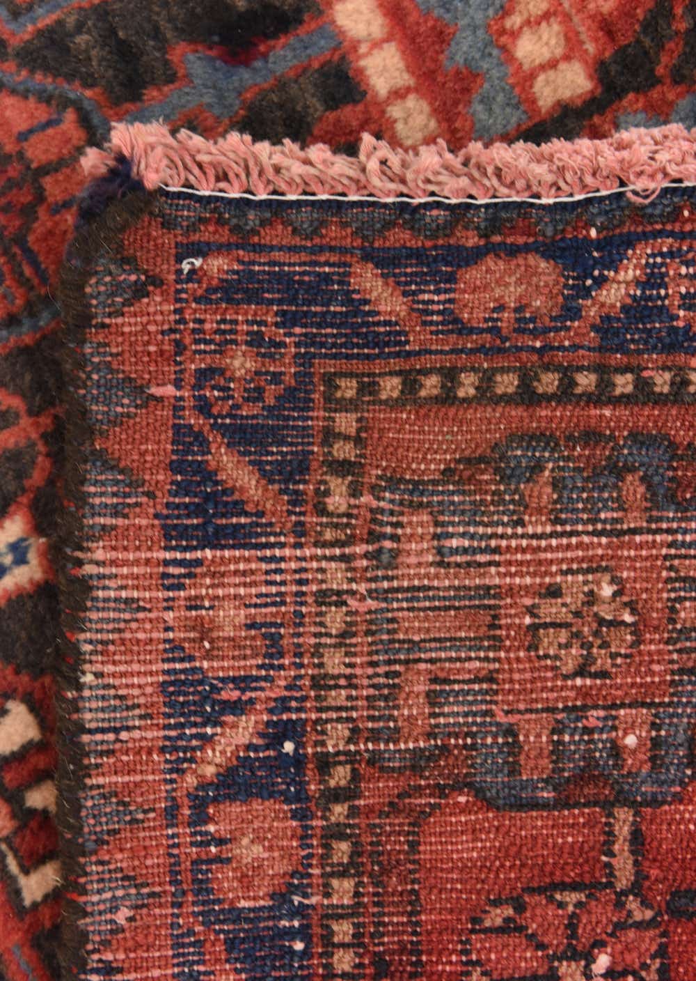 Navy Blue 5' 10 x 10' Hand Knotted Nahavand Persian Wool Rug | eSaleRugs