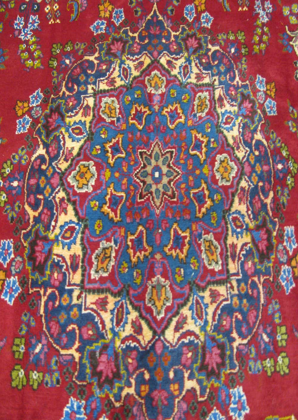 Red 8' 1 x 11' 7 Mashad Persian Rug | eSaleRugs