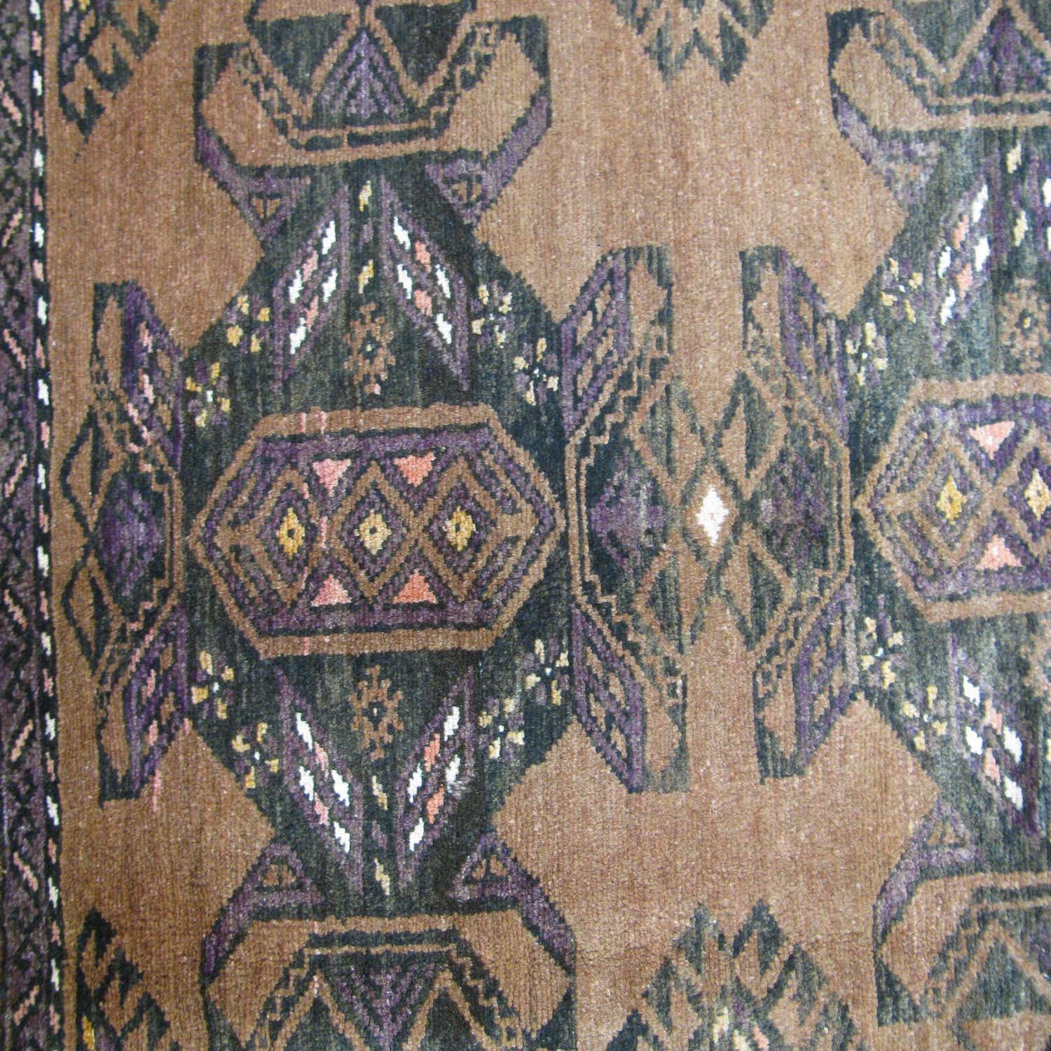 Rust Red 5' 3 x 10' 2 Hand Knotted Shiraz Persian Wool Rug | eSaleRugs