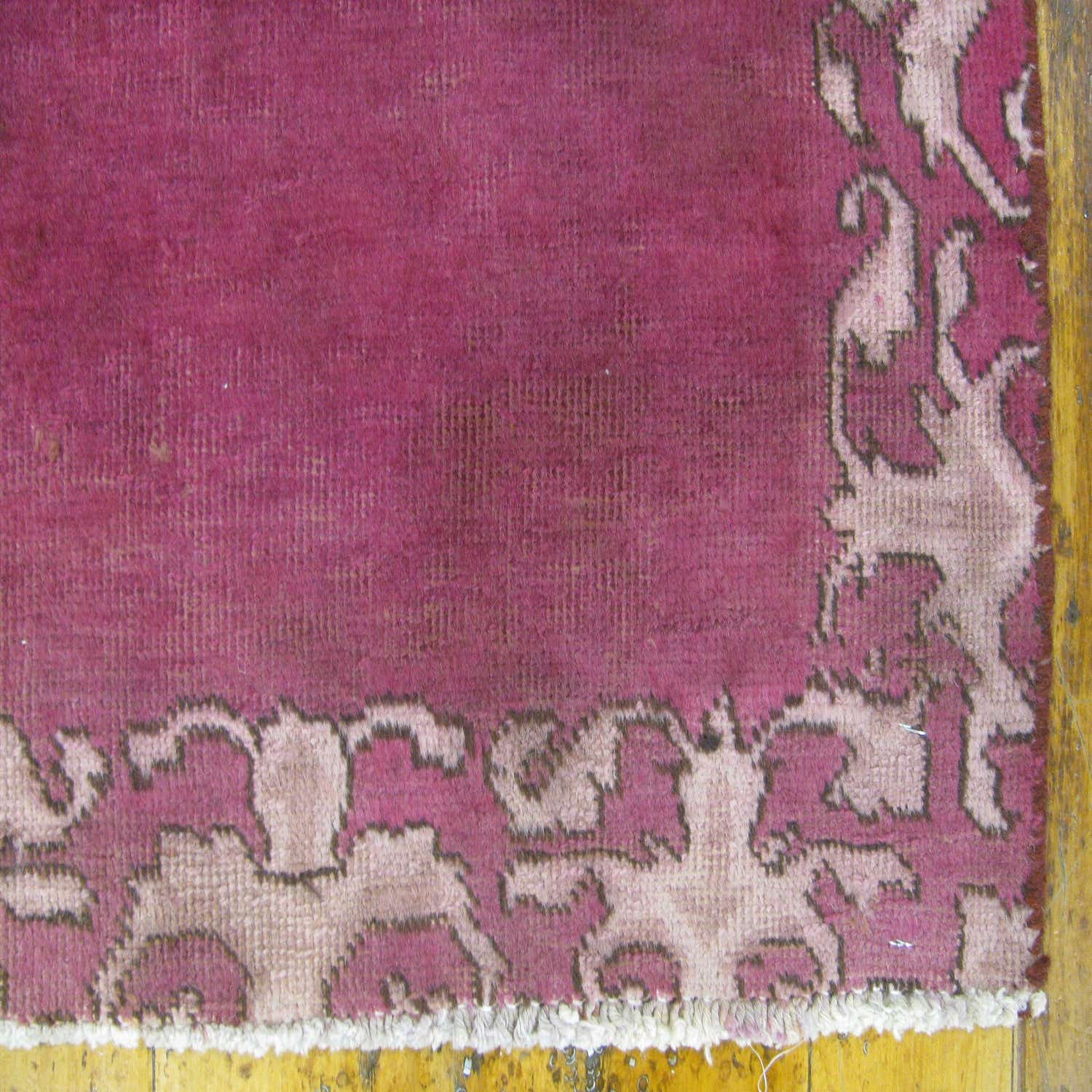 Pink 2' 1 x 10' 4 Hand Knotted Tabriz Persian Wool Runner Rug | eSaleRugs