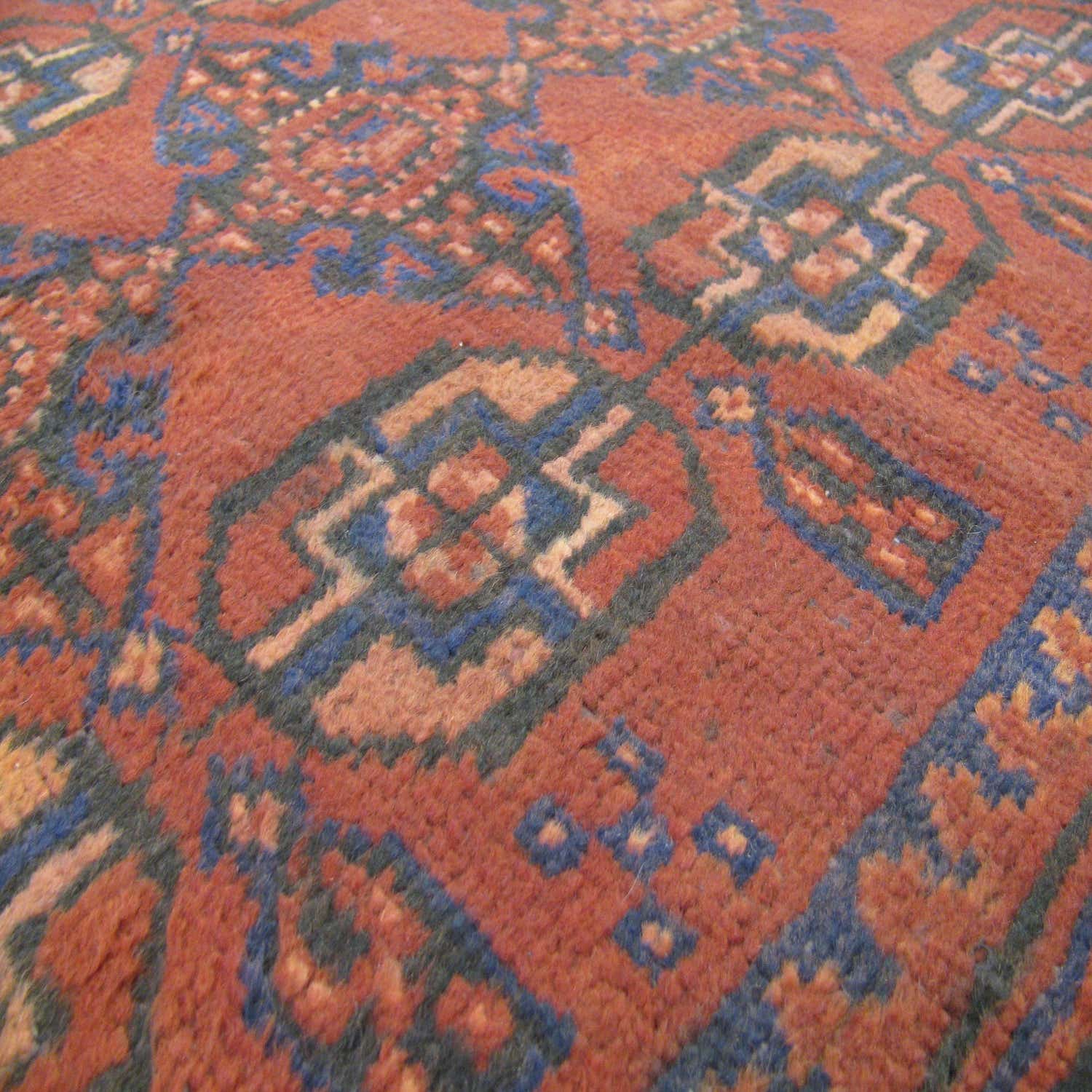 Red 3' 8 x 10' 4 Hand Knotted Ferdos Persian Wool Runner Rug | eSaleRugs