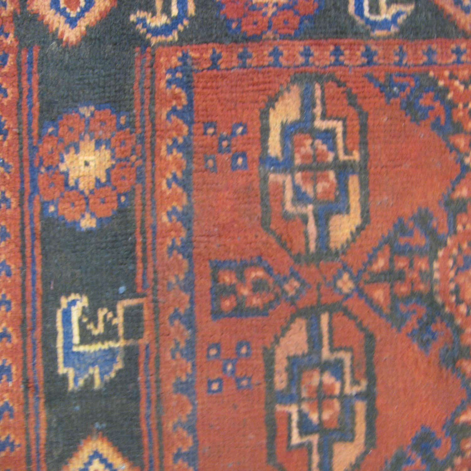 Red 3' 8 x 10' 4 Hand Knotted Ferdos Persian Wool Runner Rug | eSaleRugs