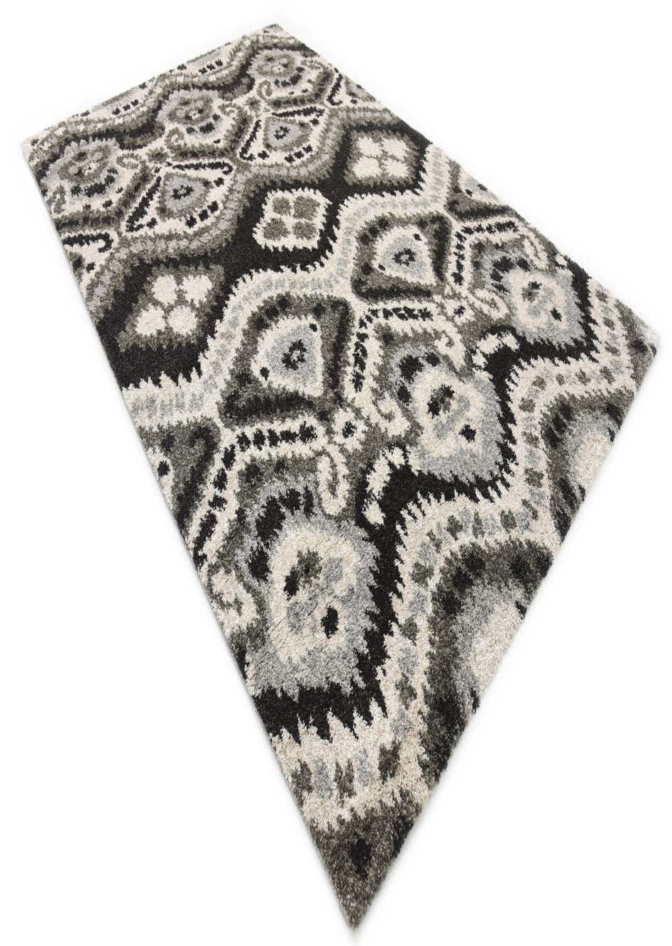 Black 6' x 10' 6 Frieze Rug | eSaleRugs