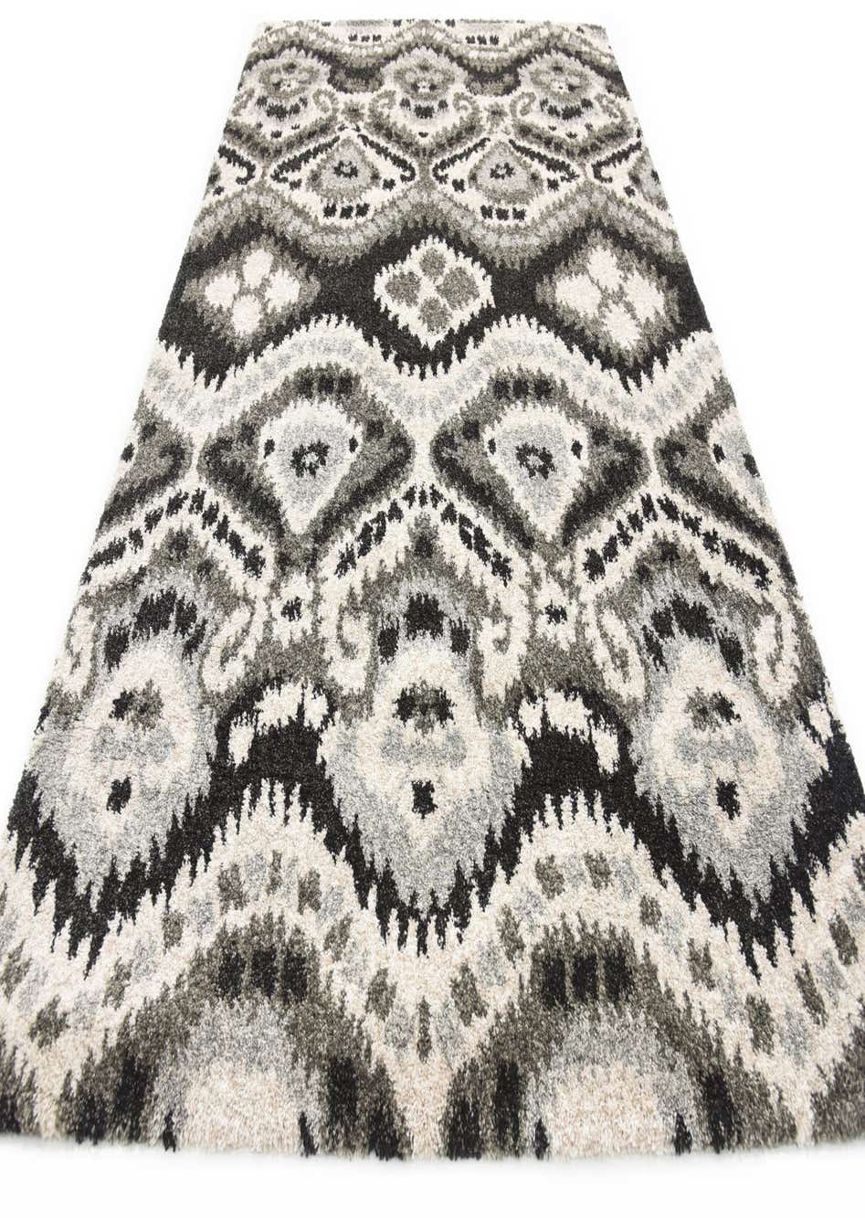 Black 6' x 10' 6 Frieze Rug | eSaleRugs