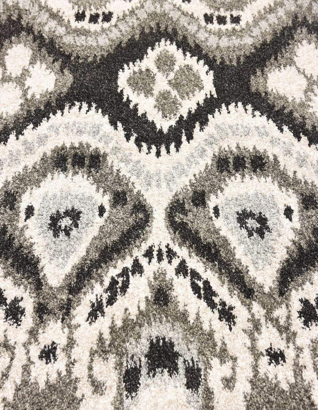 Black 6' x 10' 6 Frieze Rug | eSaleRugs