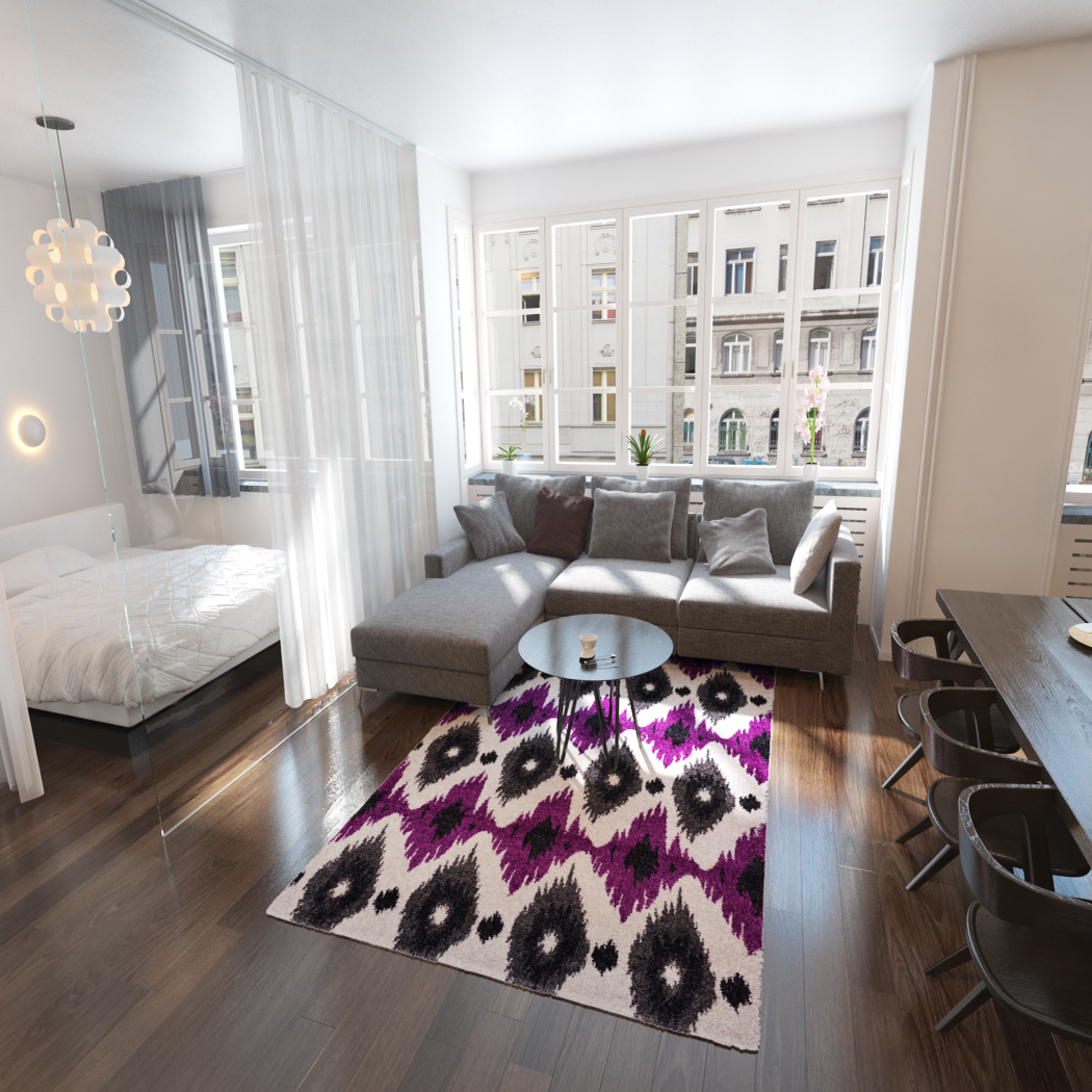 Purple 6' 6 x 9' 10 Luxe Frieze Rug | eSaleRugs