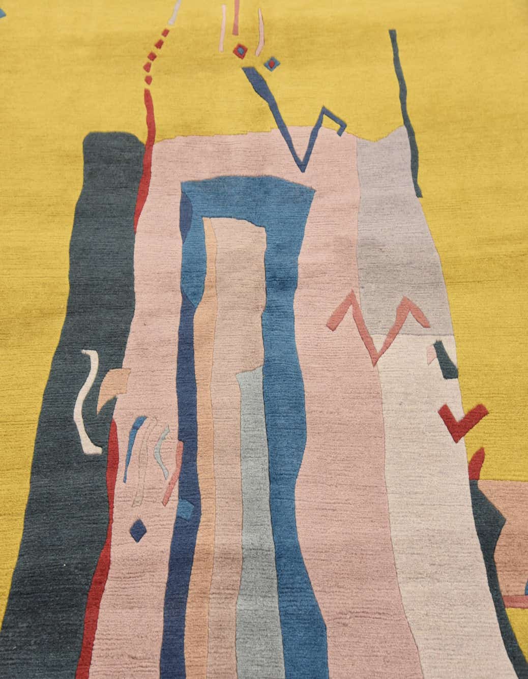 Gold 5' 9 x 7' 11 Hand Knotted Nepal Wool Rug | eSaleRugs