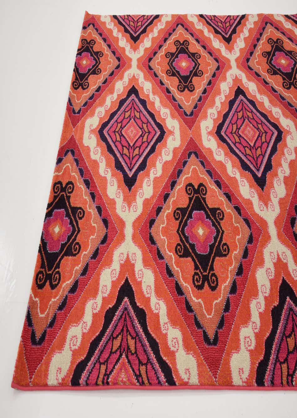 Orange 6' 7 x 9' 6 Casablanca Rug | eSaleRugs