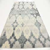 Light Blue 6' 7 x 10' Trellis Rug | Rugs.ca