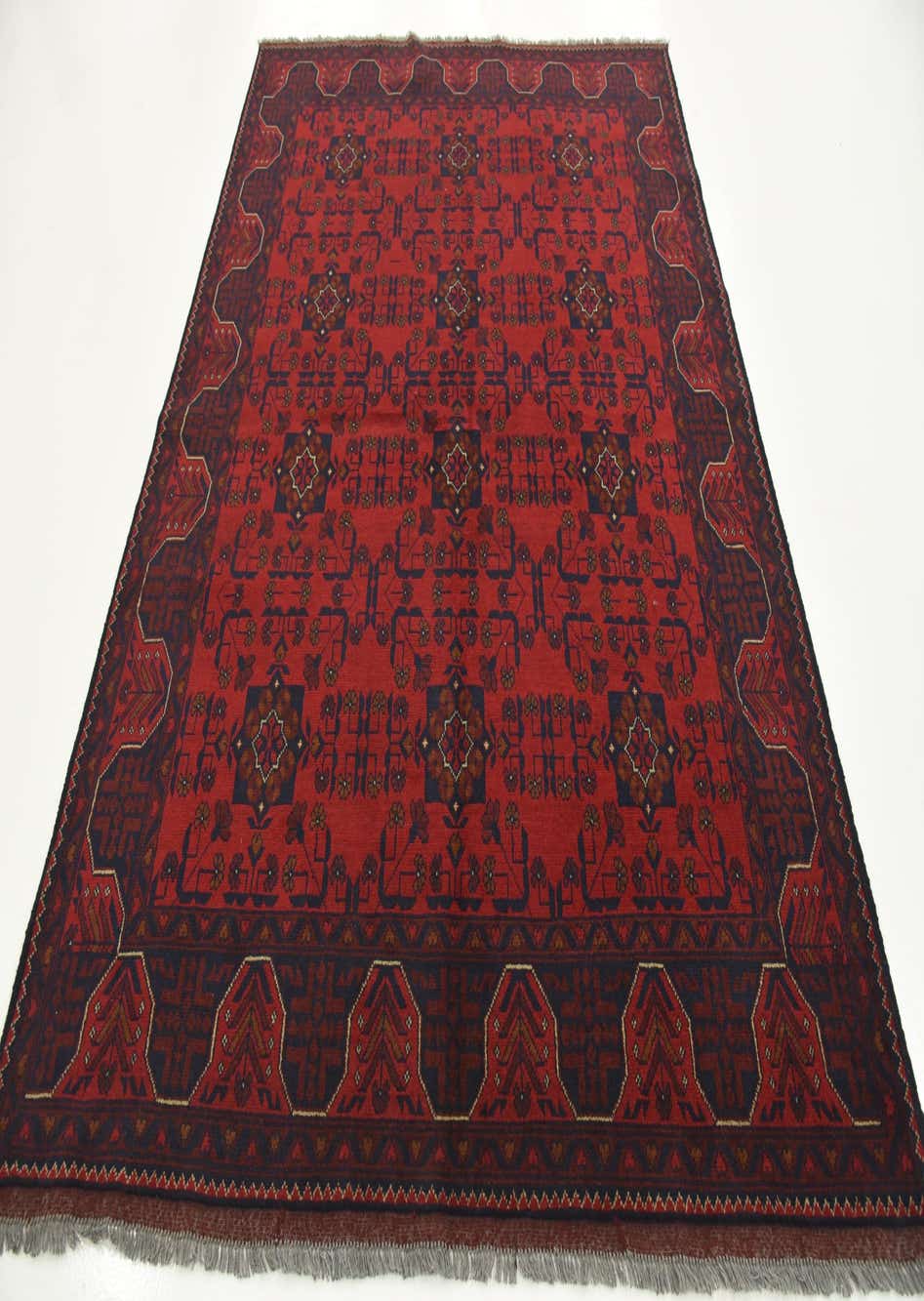 Red 5' 8 x 7' 6 Khal Mohammadi Oriental Rug | eSaleRugs