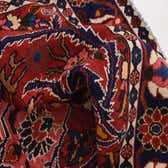 Red 7' x 10' 6 Hand Knotted Bakhtiar Persian Wool Rug | eSaleRugs