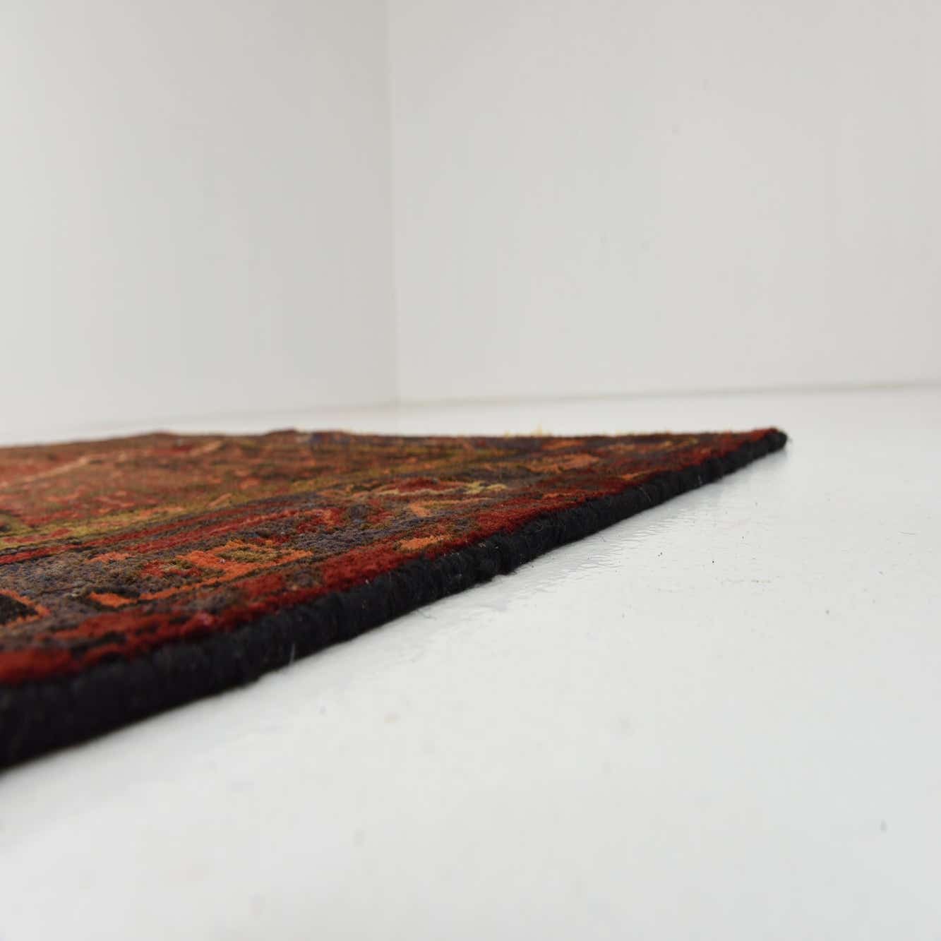 Plum Red 4' 6 x 6' 9 Hand Knotted Bidjar Persian Wool Rug | eSaleRugs