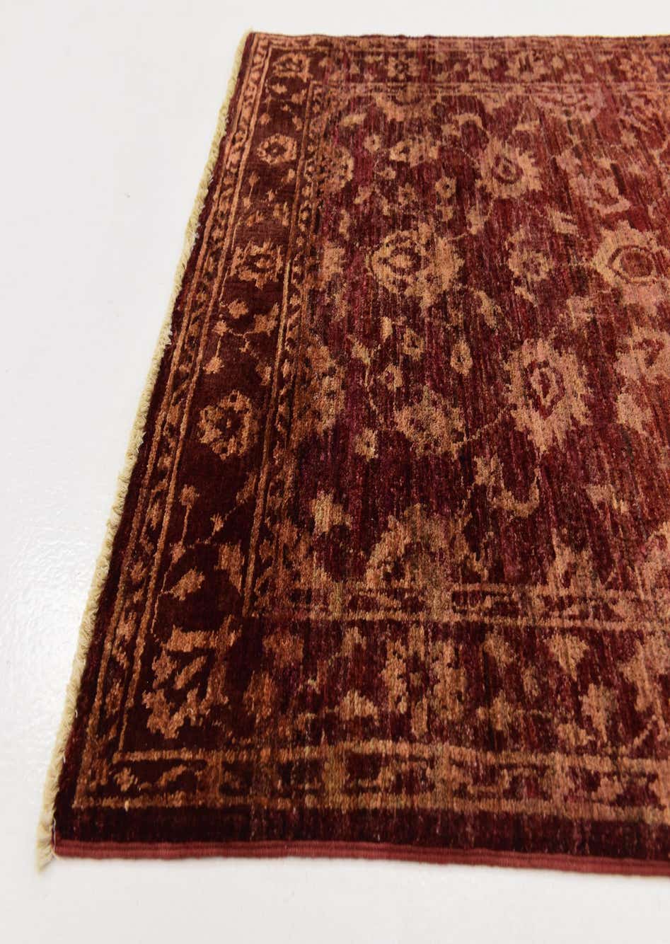 Burgundy 3' 4 x 5' Peshawar Ziegler Rug | Rugs.com