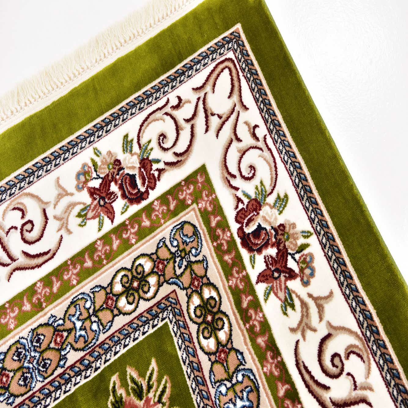 Green 6' 7 x 10' 4 Classic Aubusson Rug | eSaleRugs