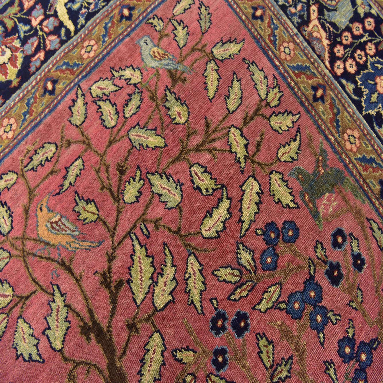 Pink 9' 5 x 12' 8 Liliyan Persian Rug | Rugs.com