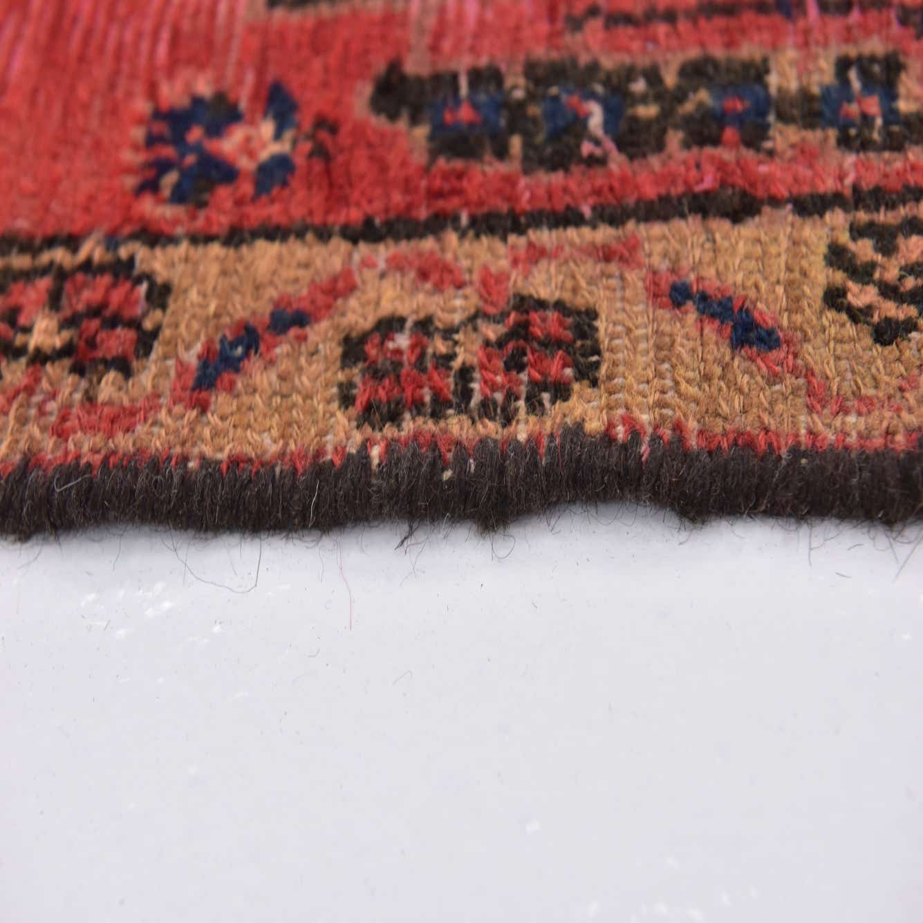 Red 2' 10 x 6' Hand Knotted Aran Persian Wool Runner Rug | eSaleRugs