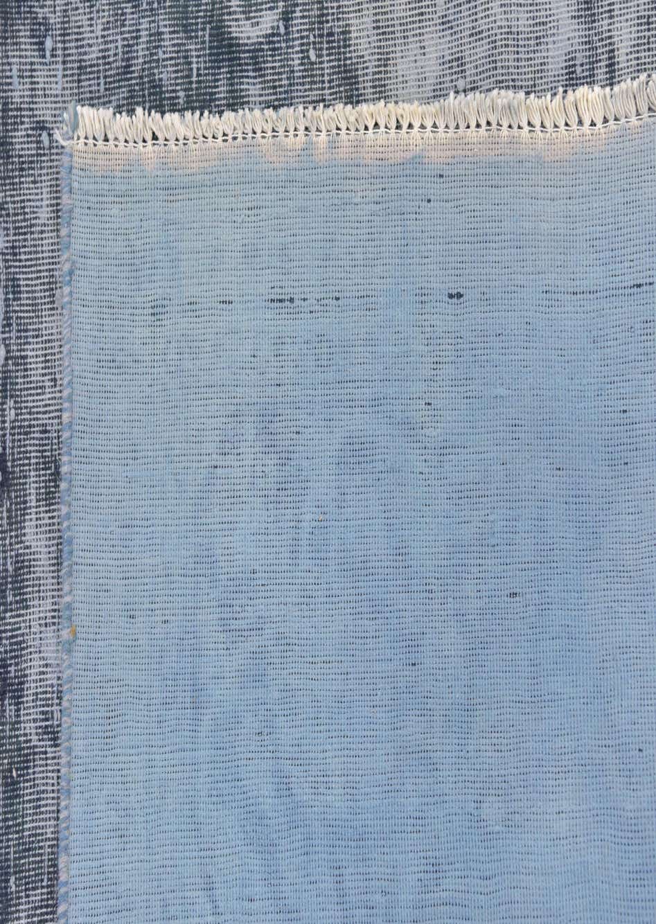 Blue 7' 5 x 10' 5 Hand Knotted Ultra Vintage Persian Wool Rug | eSaleRugs