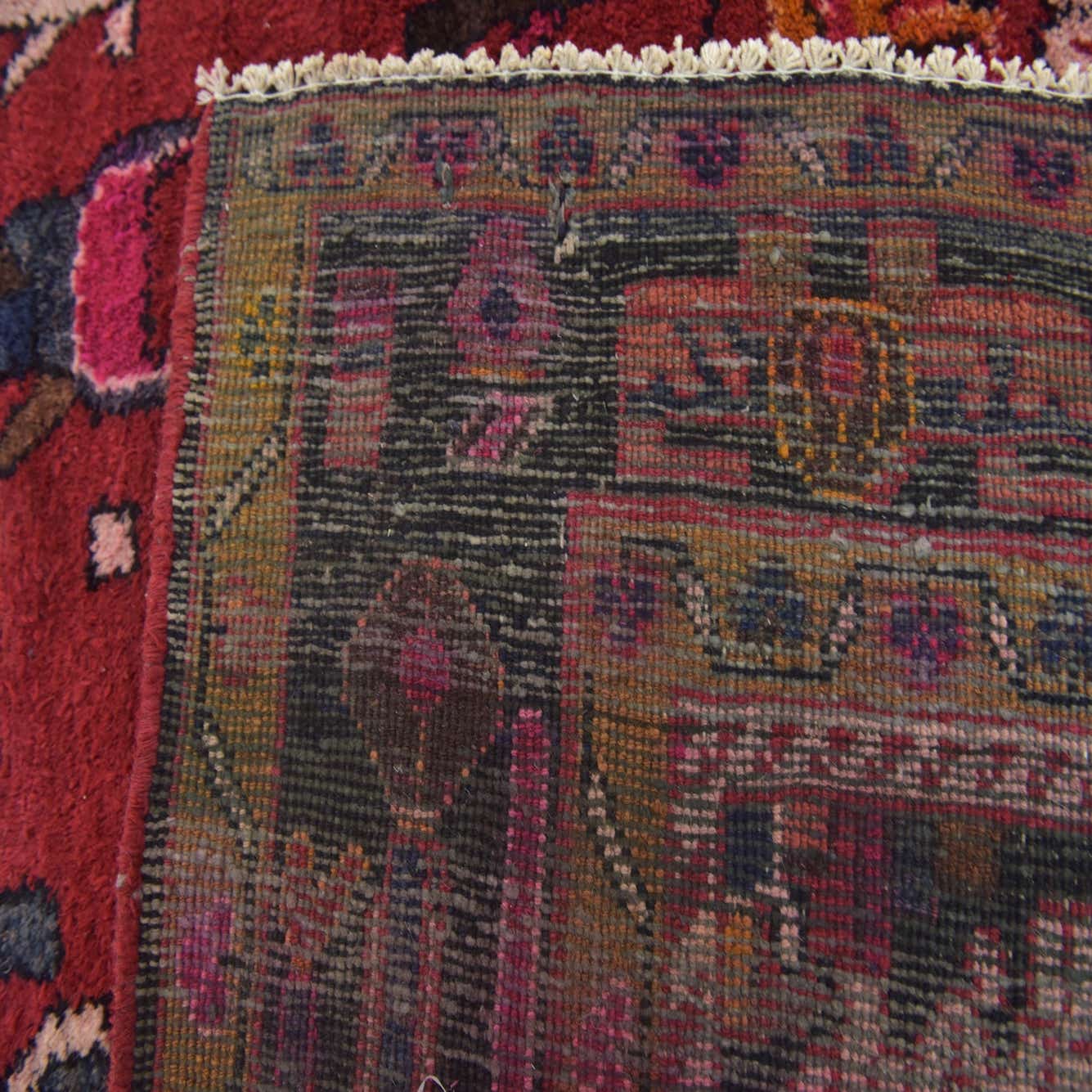 Red 5' 6 x 10' 3 Ferdos Persian Rug | HandKnotted.com