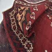 Red 4' x 7' Hand Knotted Ferdos Persian Wool Rug | Rugs.com