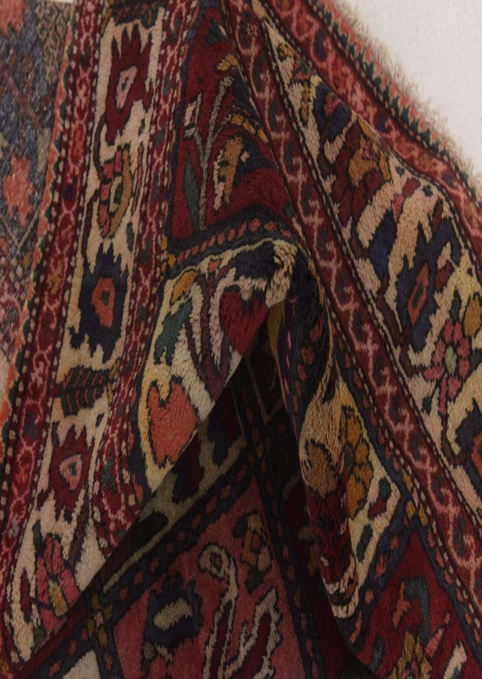 Red 7' x 9' 10 Bakhtiar Persian Rug | eSaleRugs
