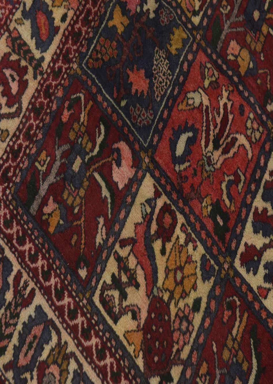 Red 7' x 9' 10 Bakhtiar Persian Rug | eSaleRugs