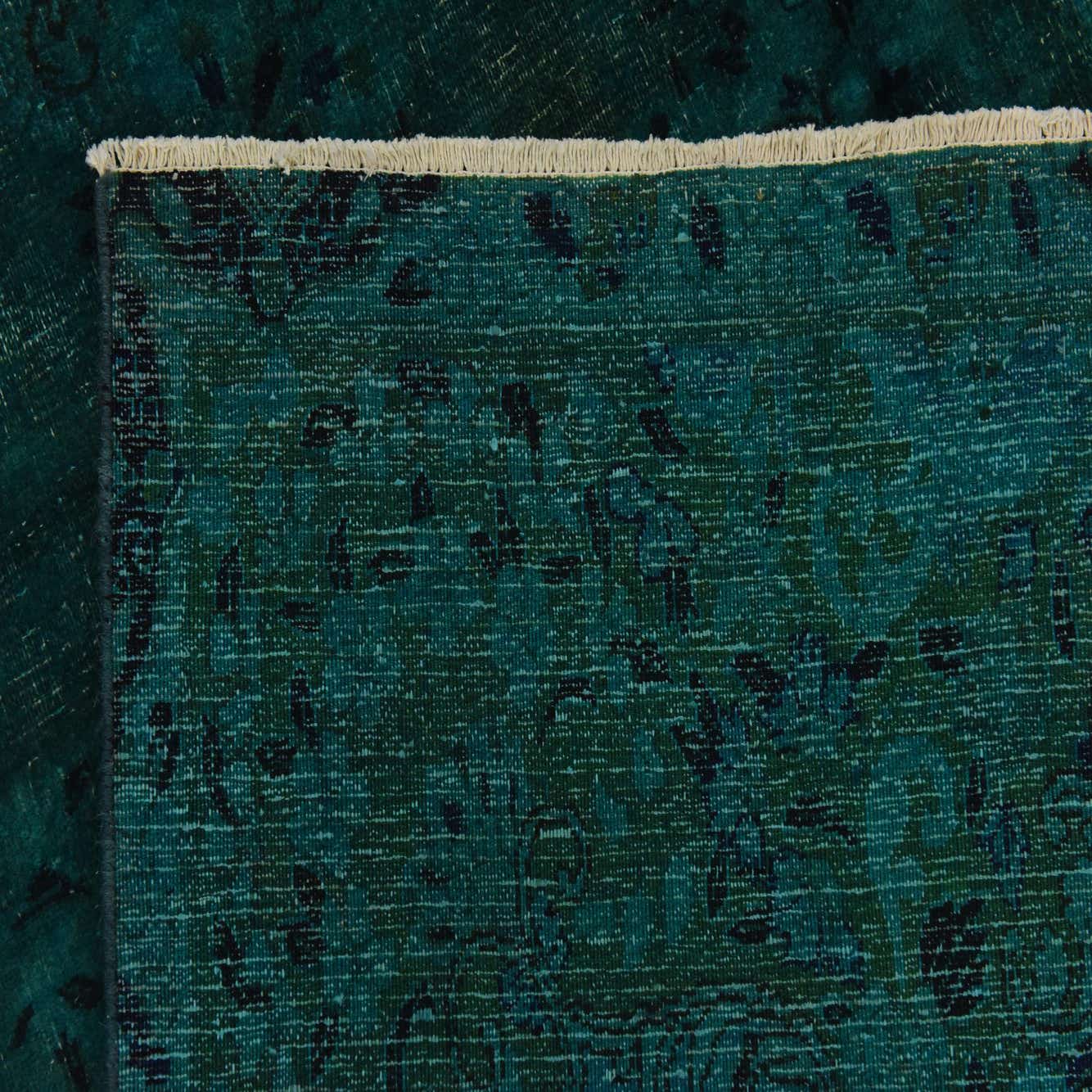 Hunter Green 245cm x 378cm Ultra Vintage Persian Rug | AU Rugs