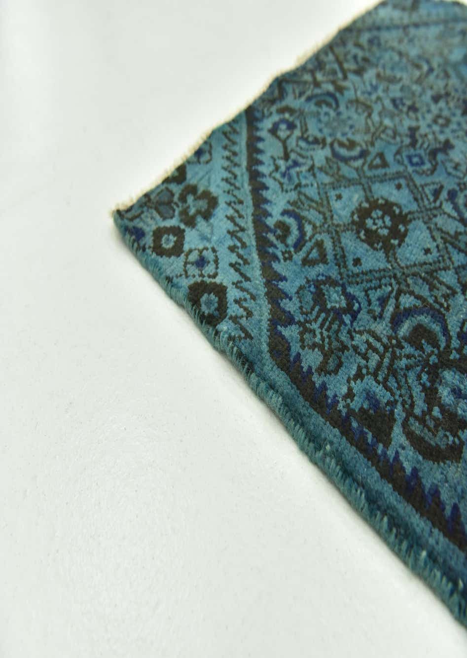 Teal 2' 6 x 8' 6 Ultra Vintage Persian Runner Rug | Rugs.com