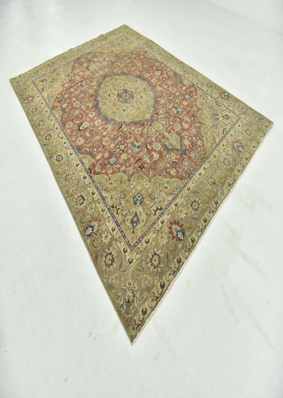 Plum Red 9' x 12' Ultra Vintage Persian Rug | Rugs.com