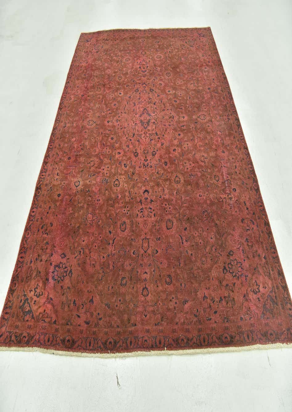 Maroon 6' 10 x 9' 4 Ultra Vintage Persian Rug | Rugs.com