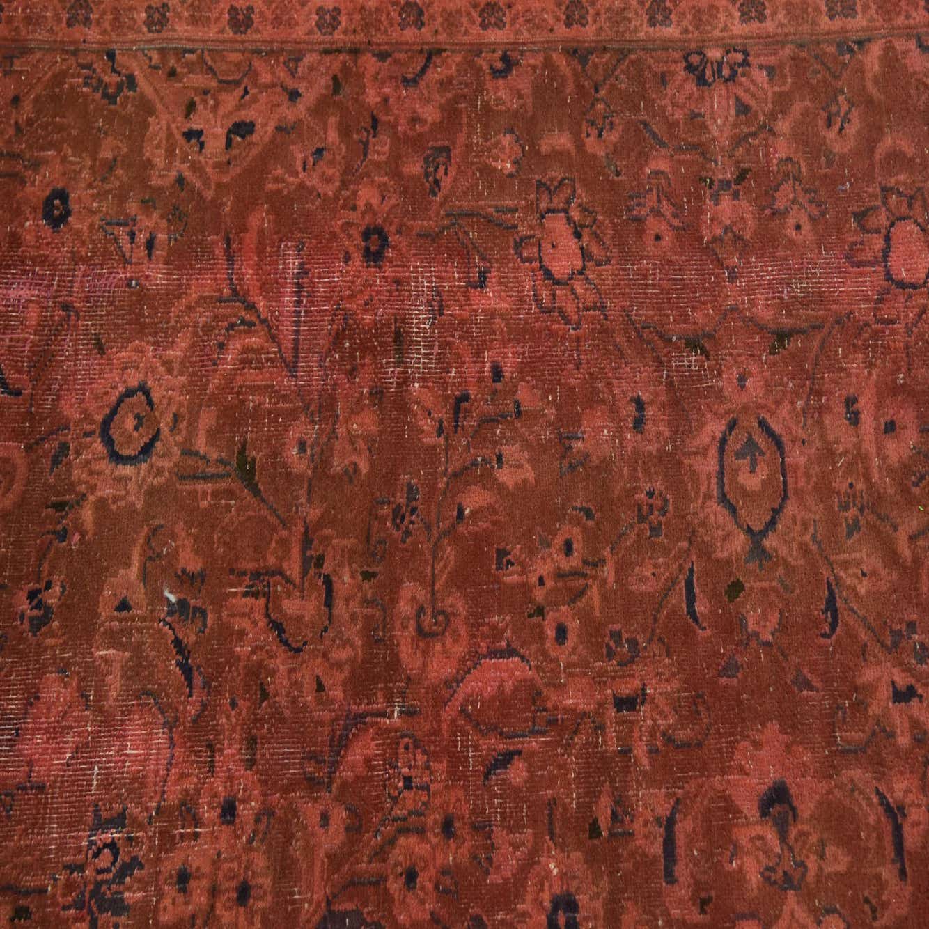 Maroon 6' 10 x 9' 4 Ultra Vintage Persian Rug | Rugs.com