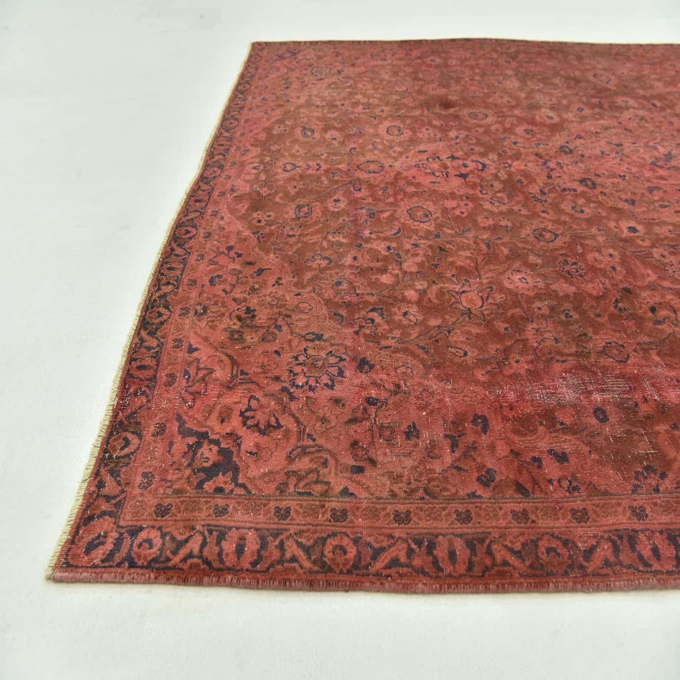 Maroon 6' 10 x 9' 4 Ultra Vintage Persian Rug | Rugs.com