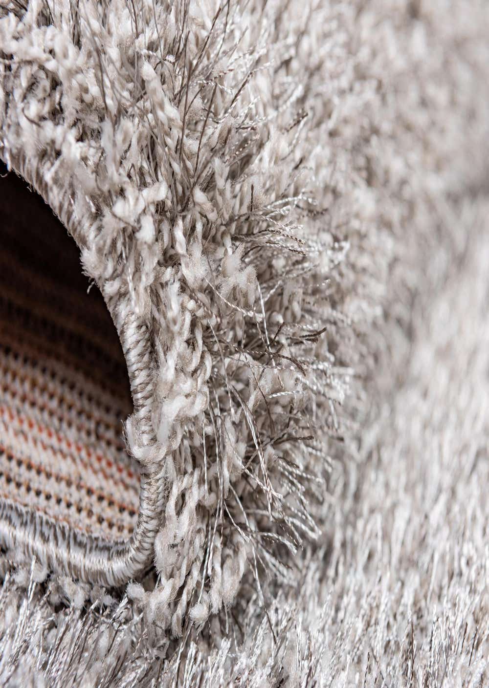 Gray 9' x 12' Luxe Solid Shag Rug | eSaleRugs