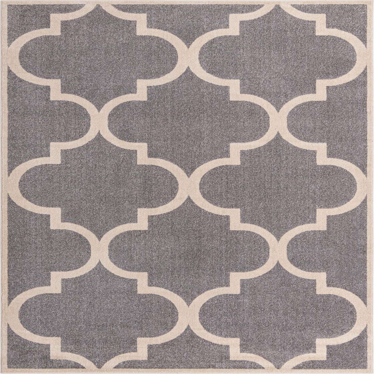 Gray 5' x 8' Trellis Rug | eSaleRugs
