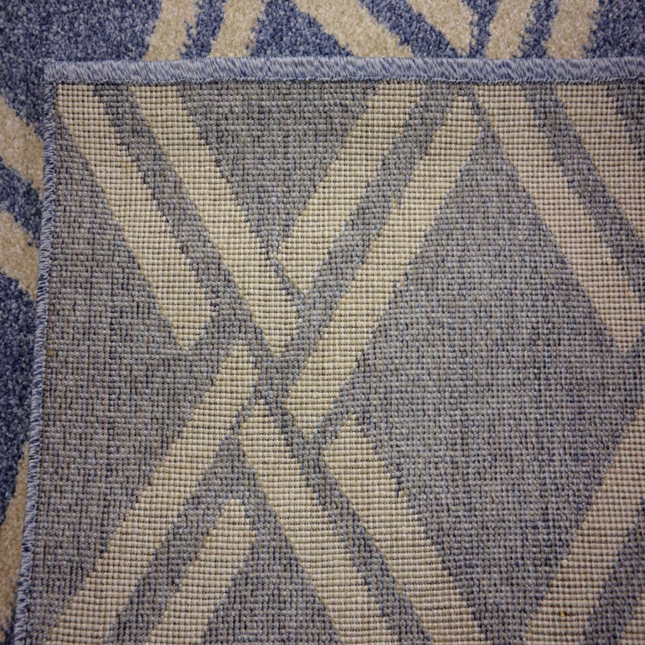 Blue 2' 7 x 10' Trellis Runner Rug | eSaleRugs